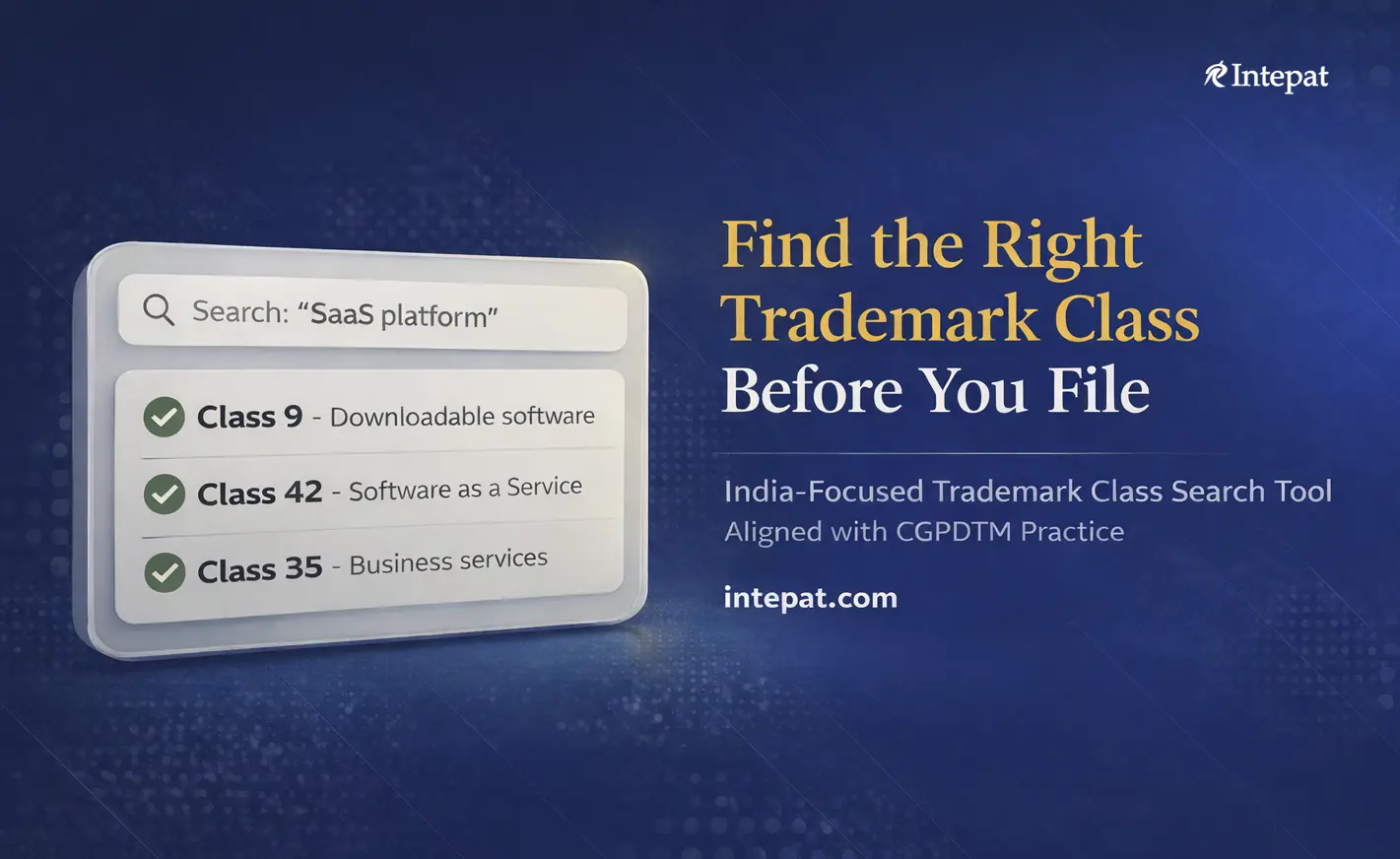 Trademark Class Search Tool — Find the Right Nice Class for Your Brand ...